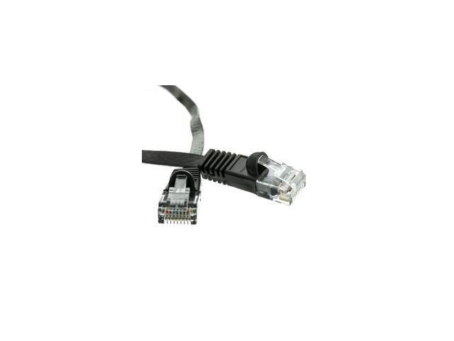 Click here for Cable Wholesale Cat 6 Black Flat Ethernet Patch Ca... prices
