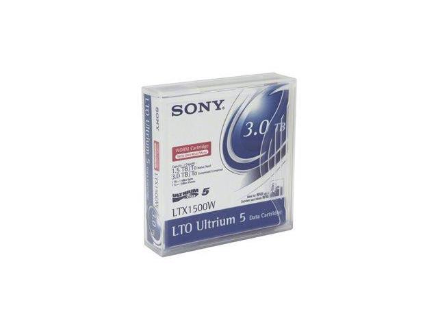 Click here for Sony LTX-1500W - LTO Ultrium WORM 5 - 1.5 TB / 3 T... prices