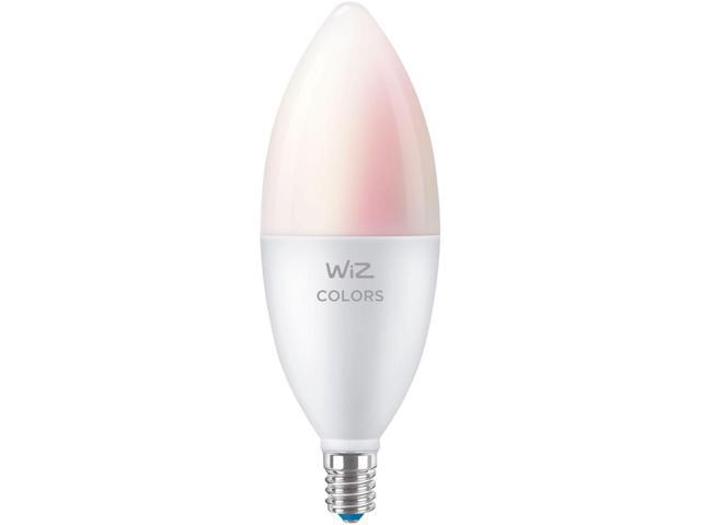 Click here for Wiz 603522 Candle B12 E12 Color 3.9W Wi-Fi Smart B... prices