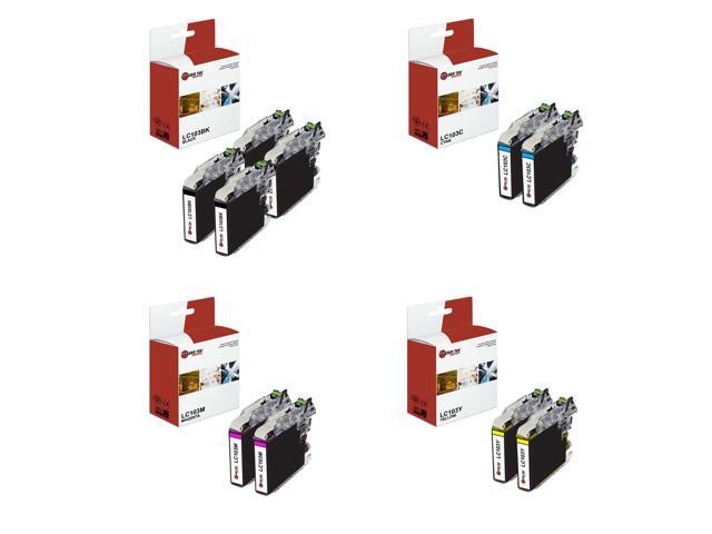 Click here for 10Pk LTS LC-103 BCMY Compatible for Brother DCPJ15... prices