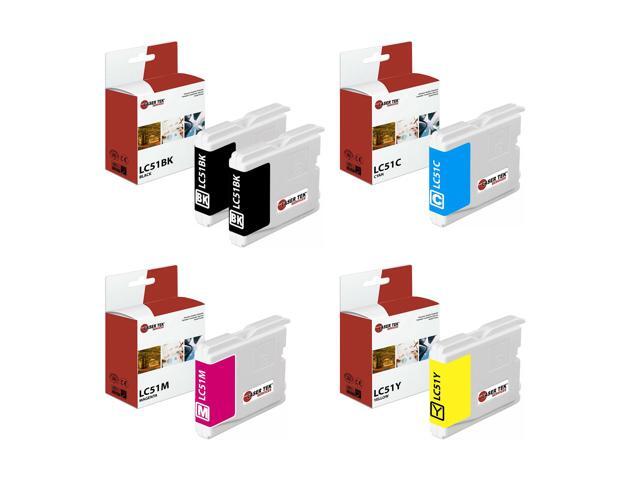 Click here for Brother LC-51BK LC-51C LC-51M LC-51Y ( 2 LC51BK  1... prices