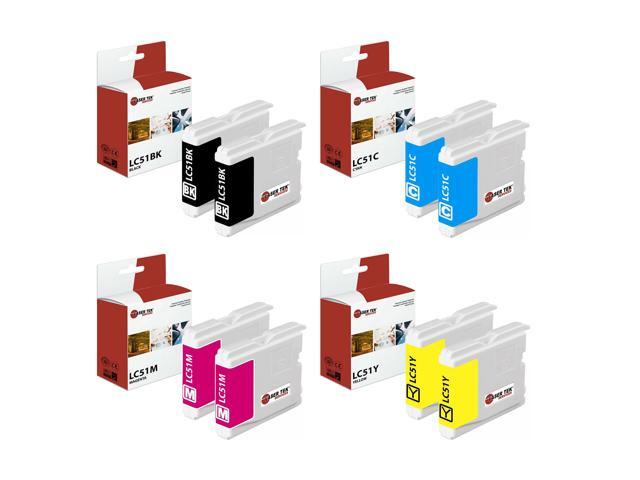 Click here for Black and Color 2 Sets Brother LC-51BK LC-51C LC-5... prices