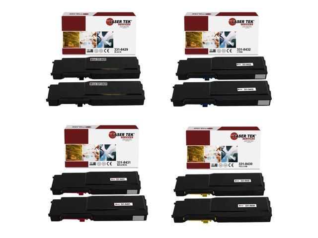 Click here for 8Pk LTS C3760 B C M Y Compatible for Dell C3760dn... prices