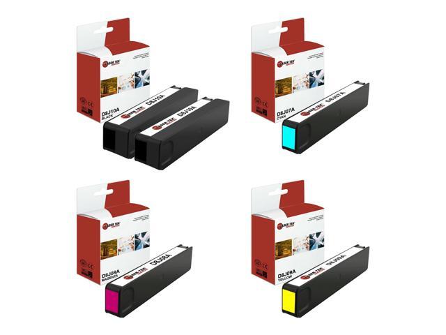 Click here for 5Pk LTS 980 BCMY HY Compatible for HP OfficeJet X5... prices