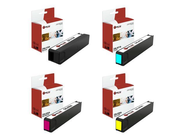 Click here for 4Pk LTS 980 BCMY HY Compatible for HP OfficeJet X5... prices