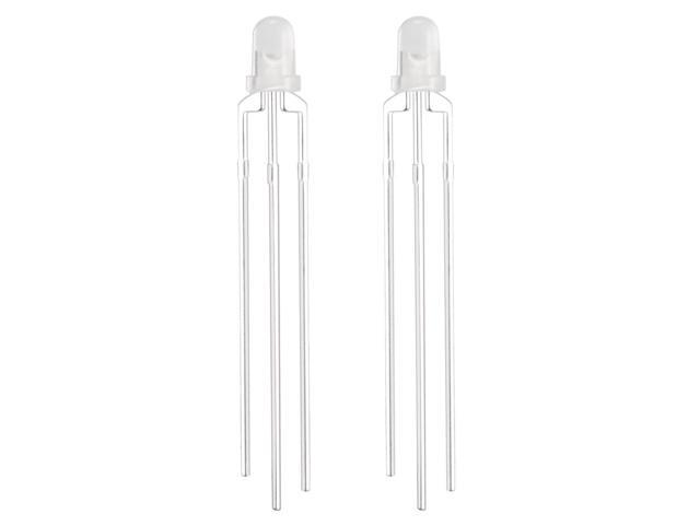 Click here for 50pcs 3mm Red Blue Misty Common Cathode LED Diode... prices