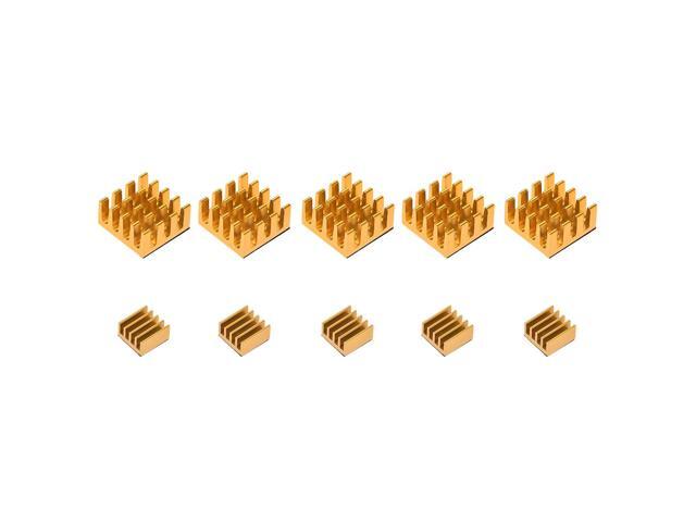 Click here for Gold Tone Self Adhesive Aluminum Heatsink for RPI... prices