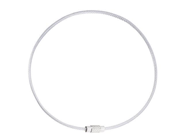 Click here for Wire Keychain 300mm Length Key Ring Loop Cable for... prices