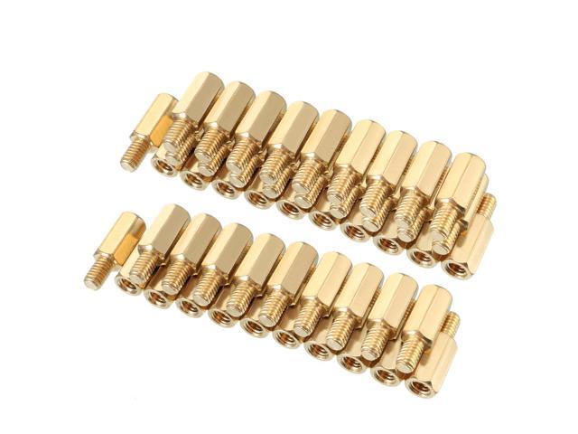 Click here for 50pcs M4 12+6mm Female Male Thread Brass Hex Stand... prices