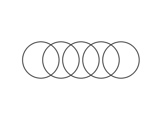 Click here for O-Rings Nitrile Rubber 123.8mm x 130mm x 3.1mm Sea... prices