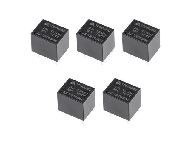 Click here for 5 Pcs JQC-T78-DC24V-C DC 24V Coil SPDT 5 Pin PCB E... prices