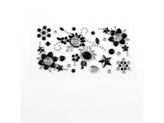 Click here for Black Flower Style Faux Crystal 3D Jewelry Seal St... prices