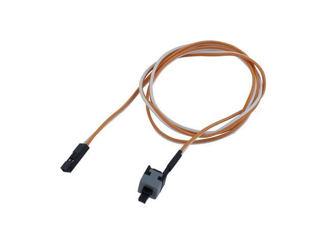 Click here for Unique Bargains White Orange PC Power Switch Butto... prices