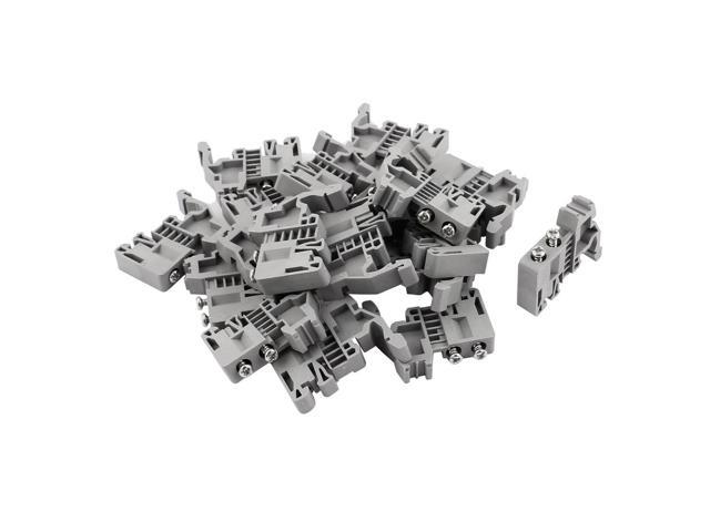 Click here for 20 Pcs E-UK 35mm DIN Rail End Screw Clamp Terminal... prices