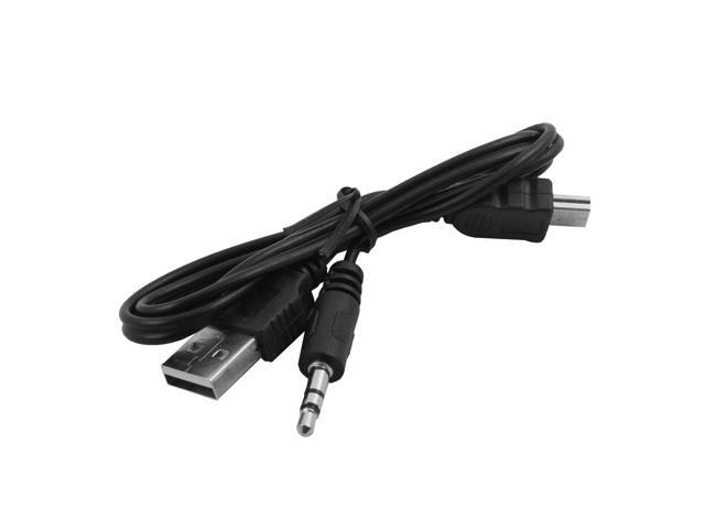 Click here for Audio 3.5mm Jack USB 2.0 Type A Male to Mini USB T... prices