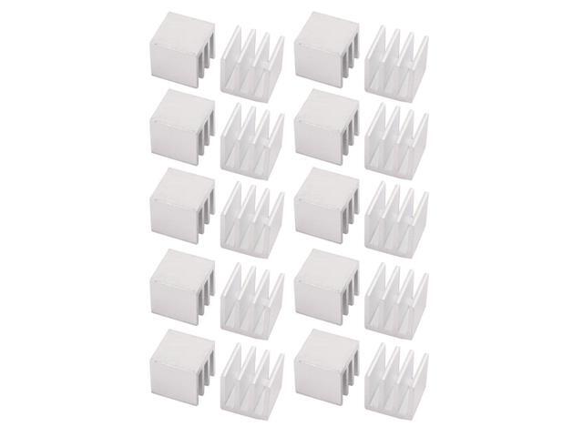 Click here for 20Pcs 10mm x 10mm x 10mm Aluminum Heatsink Radiato... prices