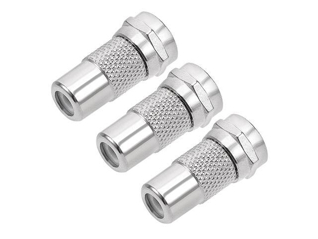 Click here for F Type Male to RCA Female Silver Tone RF Coaxial A... prices