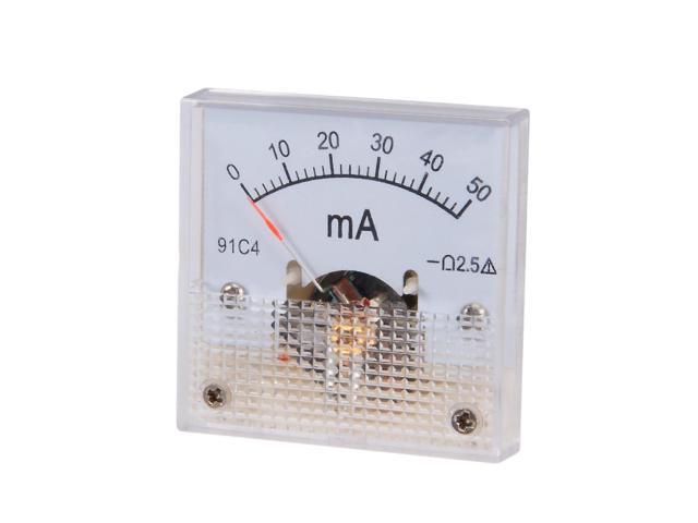 Click here for 91C4-A Analog Current Panel Meter DC 50mA Ammeter... prices