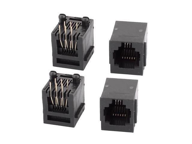 Click here for 4Pcs Horizontal Mount 6P6C RJ11 PCB Jack Network T... prices