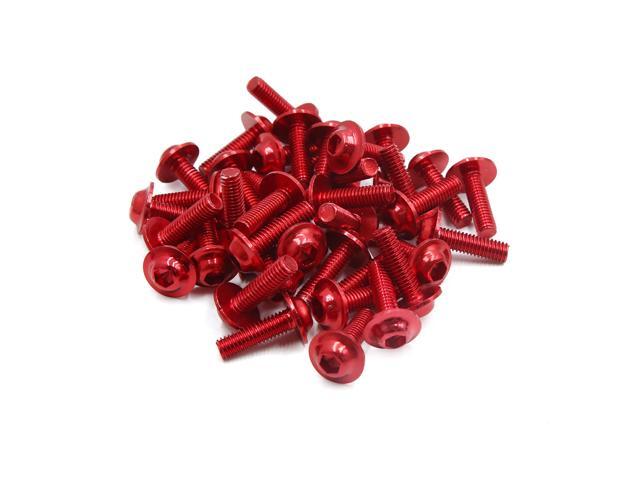 Click here for 40pcs Red Aluminum Alloy Motorcycle Hex Socket Hea... prices