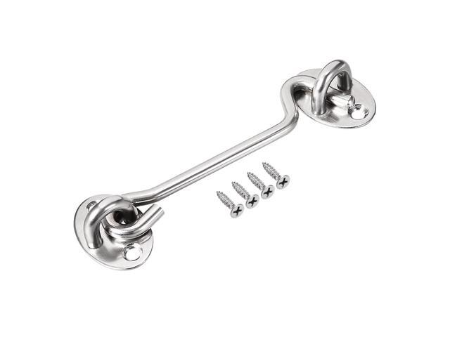 Click here for 4 Cabin Hook Eye Latch Gate Door Swivel Window Hoo... prices