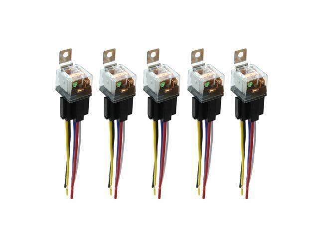 Click here for DC 24V 80A SPDT Automotive Car Relay 5 Pin 5 Wires... prices
