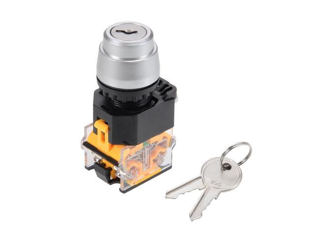 Click here for 22mm 2 Position Key Locking Push Button Switch W K... prices