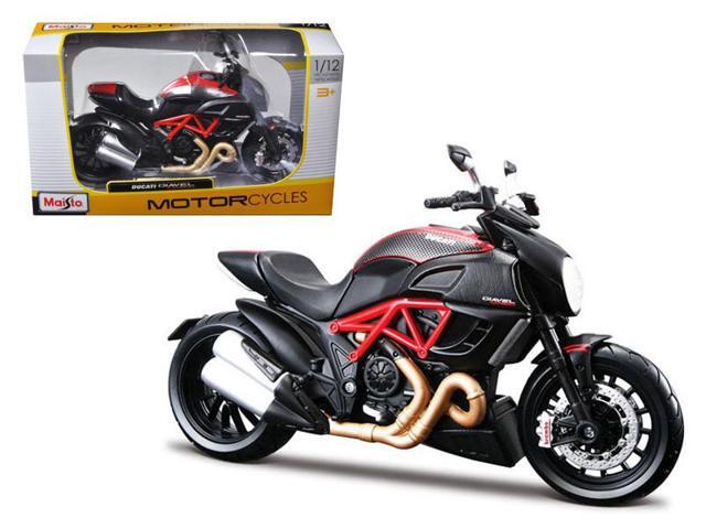 Click here for Ducati Diavel Red and Carbon 1/12 Diecast Motorcyc... prices