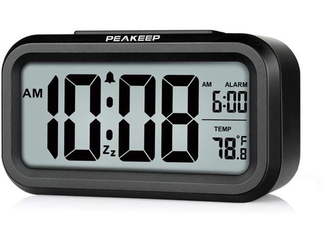 Click here for Peakeep Night Light Digital Alarm Clock Battery Op... prices