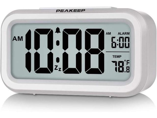 Click here for Peakeep Night Light Digital Alarm Clock Battery Op... prices
