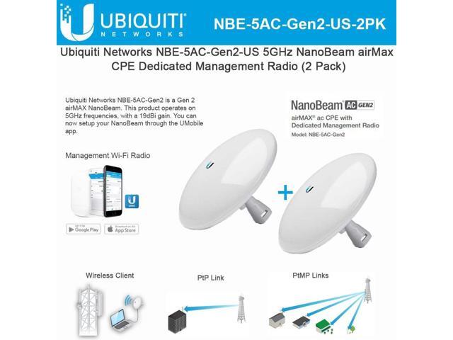 Click here for NanoBeam AC Gen2 NBE-5AC-Gen2-US 5GHz airMAX CPE w... prices