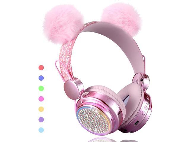 Click here for Wireless Girls Headphones Bluetooth  LED Light up... prices
