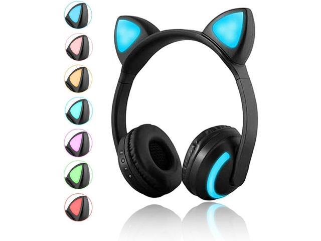 Click here for Wireless Bluetooth Cat Ear Headphones with Mic 7 C... prices