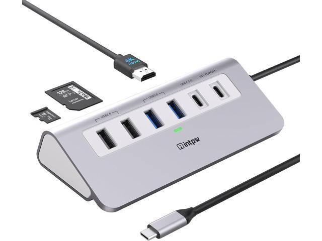 Click here for USB C Hub  INTPW 9-in-1 USB C Hub Multiport Adapte... prices