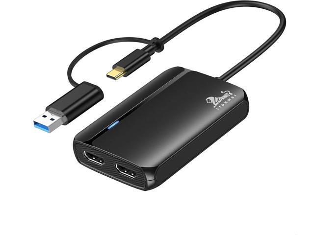 Click here for USB C Hub for MacBook  USB C to 2 HDMI Splitter Ad... prices
