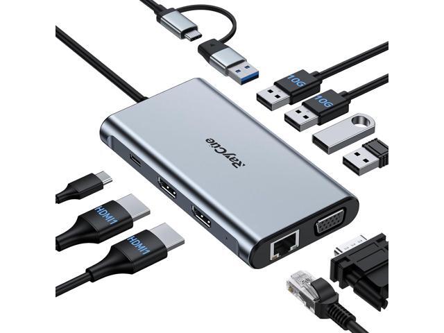 Click here for RayCue USB C Docking Station Dual Monitor 9 in 1 U... prices