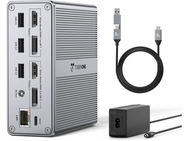 Click here for DisplayLink Docking Station Dual Monitor 4K@60HZ f... prices