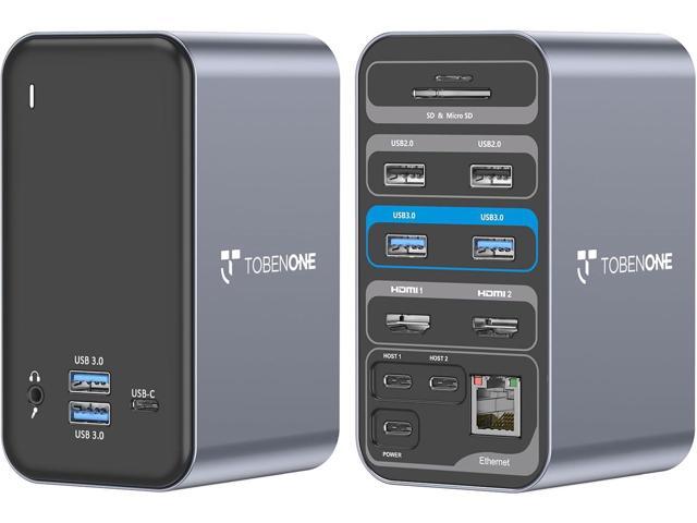 Click here for USB C Docking Station Dual Monitor for MacBook Pro... prices