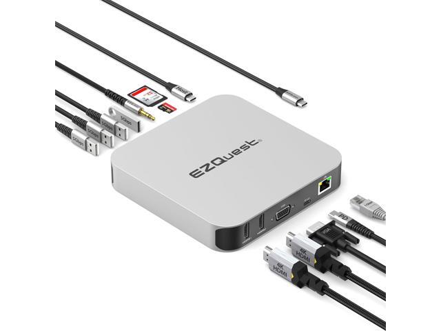 Click here for EZQuest USB C Hub Docking Station 12 in 1 with 2 H... prices
