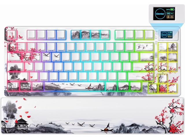 Click here for Womier 75 Wireless Mechanical Keyboard with Color... prices