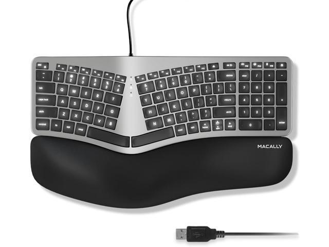 Click here for Macally Wired Ergonomic Keyboard for Mac - Compati... prices