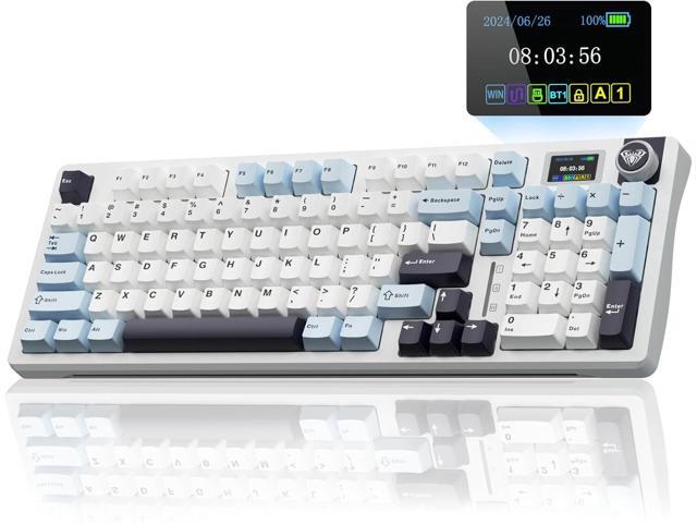 Click here for AULA S98 Pro Wireless Mechanical Keyboard Smart Sc... prices