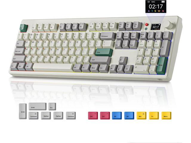 Click here for BOYI K104Pro Retro Mechanical Keyboard with Screen... prices