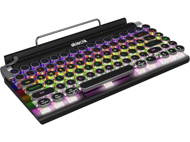 Click here for Eklectik Vintage Typewriter Keyboard Wireless Blue... prices