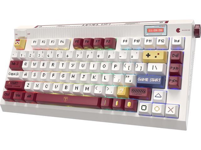 Click here for RisoPhy PC423 Wireless Creamy Keyboard with Screen... prices