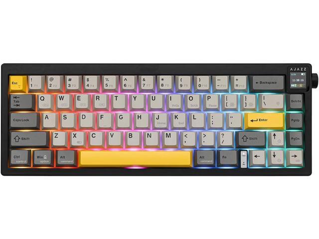Click here for AJAZZ AK650 65 Gasket Mechanical Keyboard  3 Modes... prices