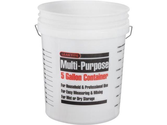 Click here for Leaktite Corp. 5Gal Clear Plastic Pail 5GLCLR Unit... prices