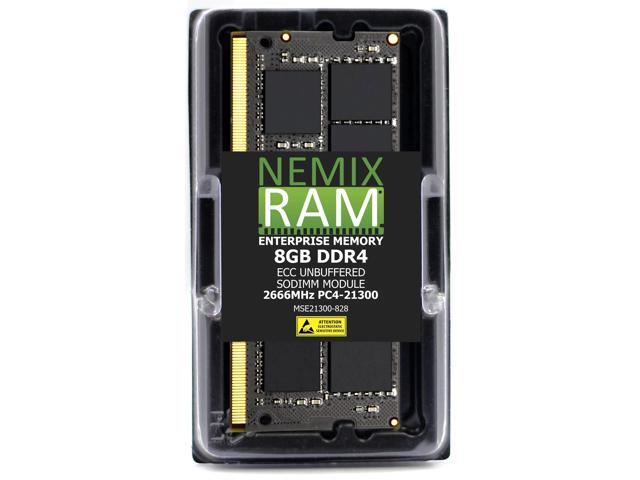 Click here for NEMIX RAM 8GB (1X8GB) DDR4 2666MHz PC4-21300 2Rx8... prices
