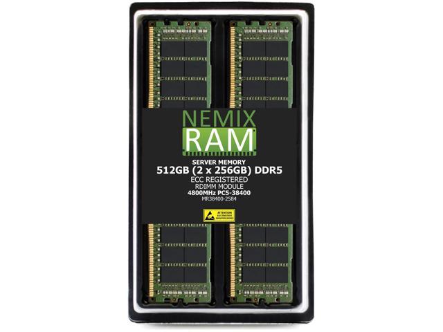 Click here for NEMIX RAM 512GB (2X256GB) DDR5 4800MHz PC5-38400 8... prices
