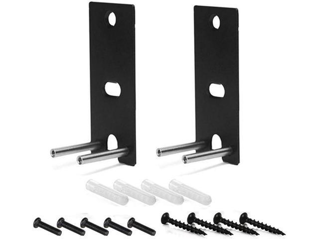 Click here for Tendodo 1 Pair of Black Wall Mount Brackets Replac... prices